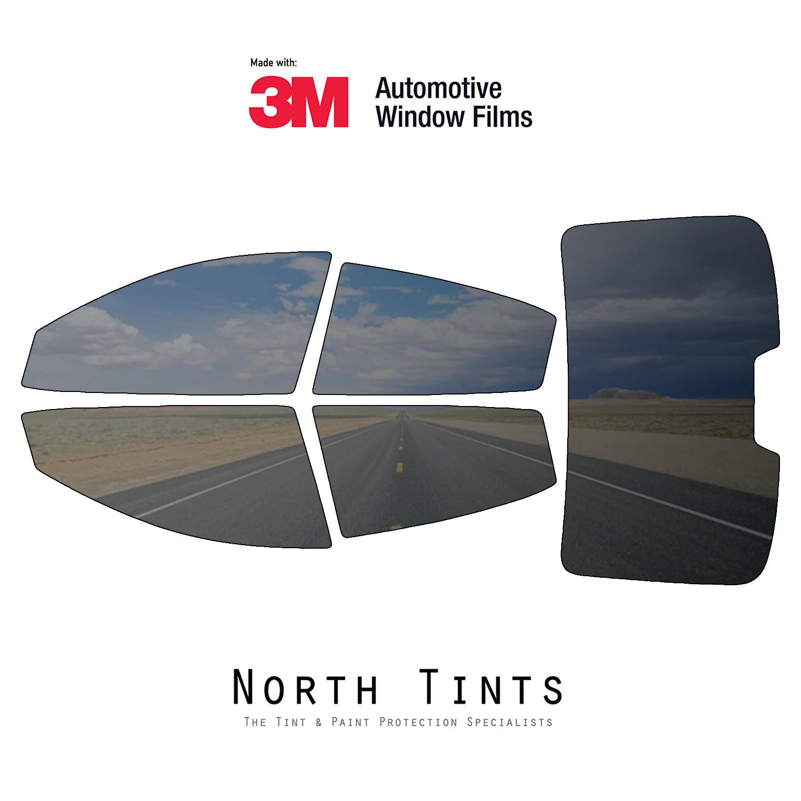 3M COLOR STABLE PreCut Window Tint Glass Film for Toyota Yaris 2019 ...